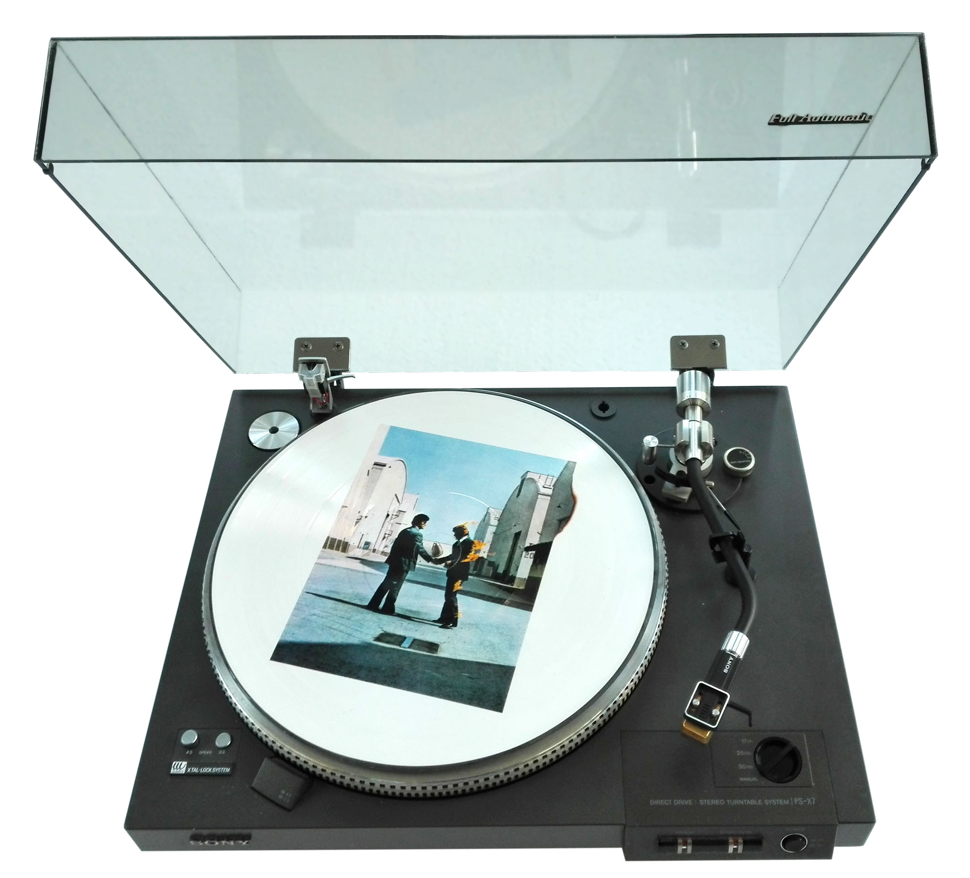NEW Tinted Dust Cover Direct Drive Turntable CUSTOM Audio Technics Sony ...