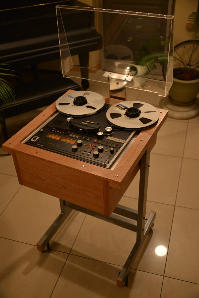 Custom Made Stand with Design Cabinet for Otari - Reel to Reel World