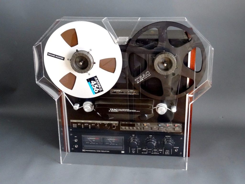 Custom Made Dust Cover With Extensions for Teac - Reel to Reel World