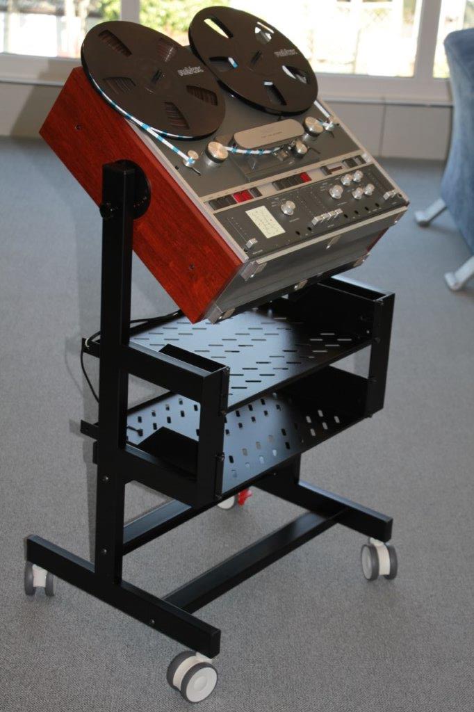 Custom Made Stand for Revox Reel to Reel Recorders - Reel to Reel World
