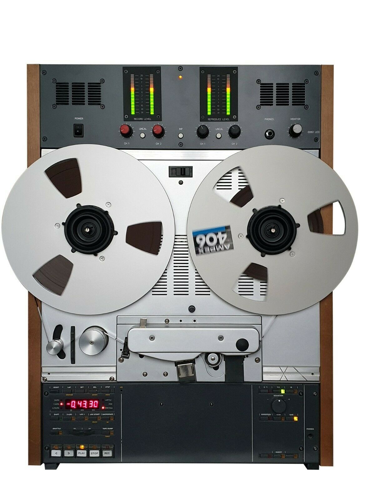 New LED VU Meter Bridge + side panels for Studer A807, A810, A67, B67 ...